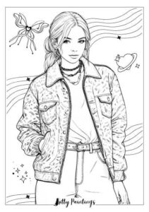 Y2K Coloring Pages - 24 Cool Printable Images (Free PDF)