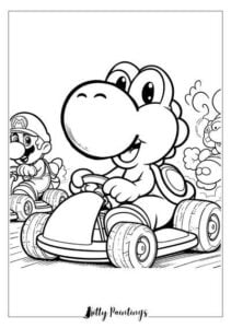 28 Yoshi Coloring Pages With Free Printable PDF
