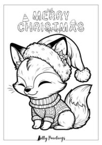 21+ Fox Coloring Pages for Kids and Toddlers (Free Printables)