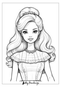 18 Barbie Coloring Pages for Kids and Adults (Free Printables)